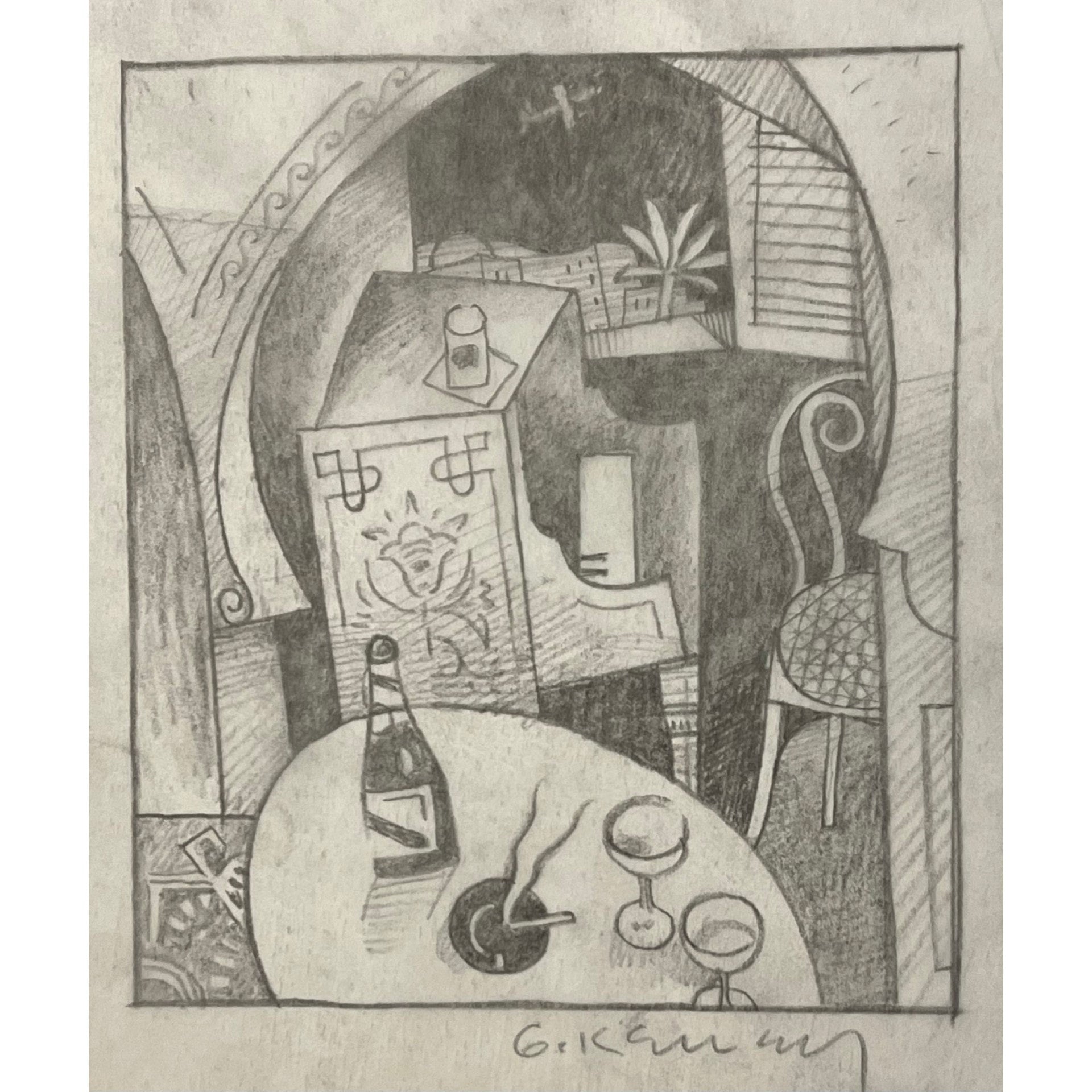 Gary Kelley Art For Sale Window Still Life | Gary Kelley Art
