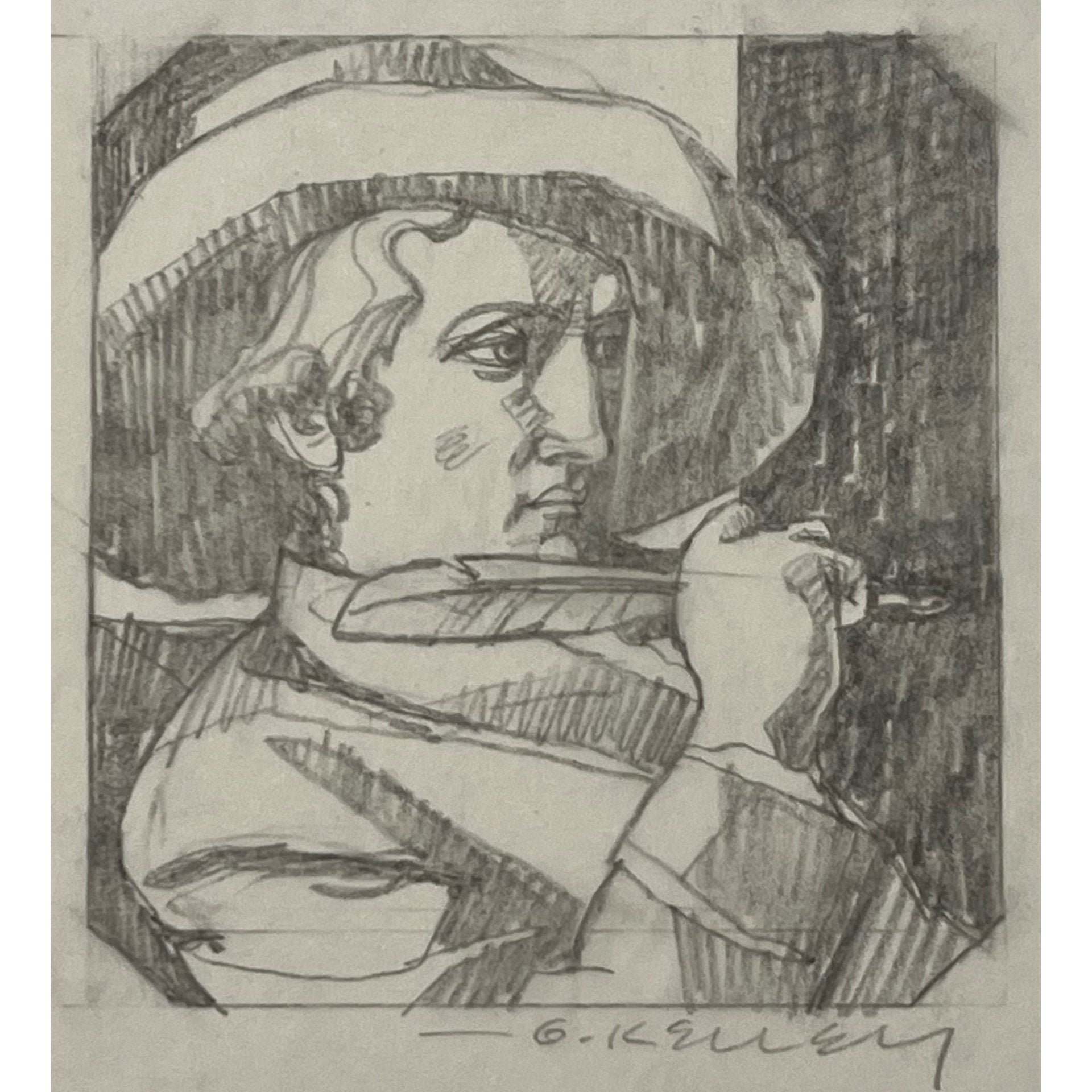 Gary Kelley Art For Sale Werther Goethe | Gary Kelley Art